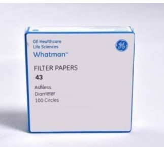 Whatman® quantitative filter paper, ashless, Grade 43 - ideal solutions